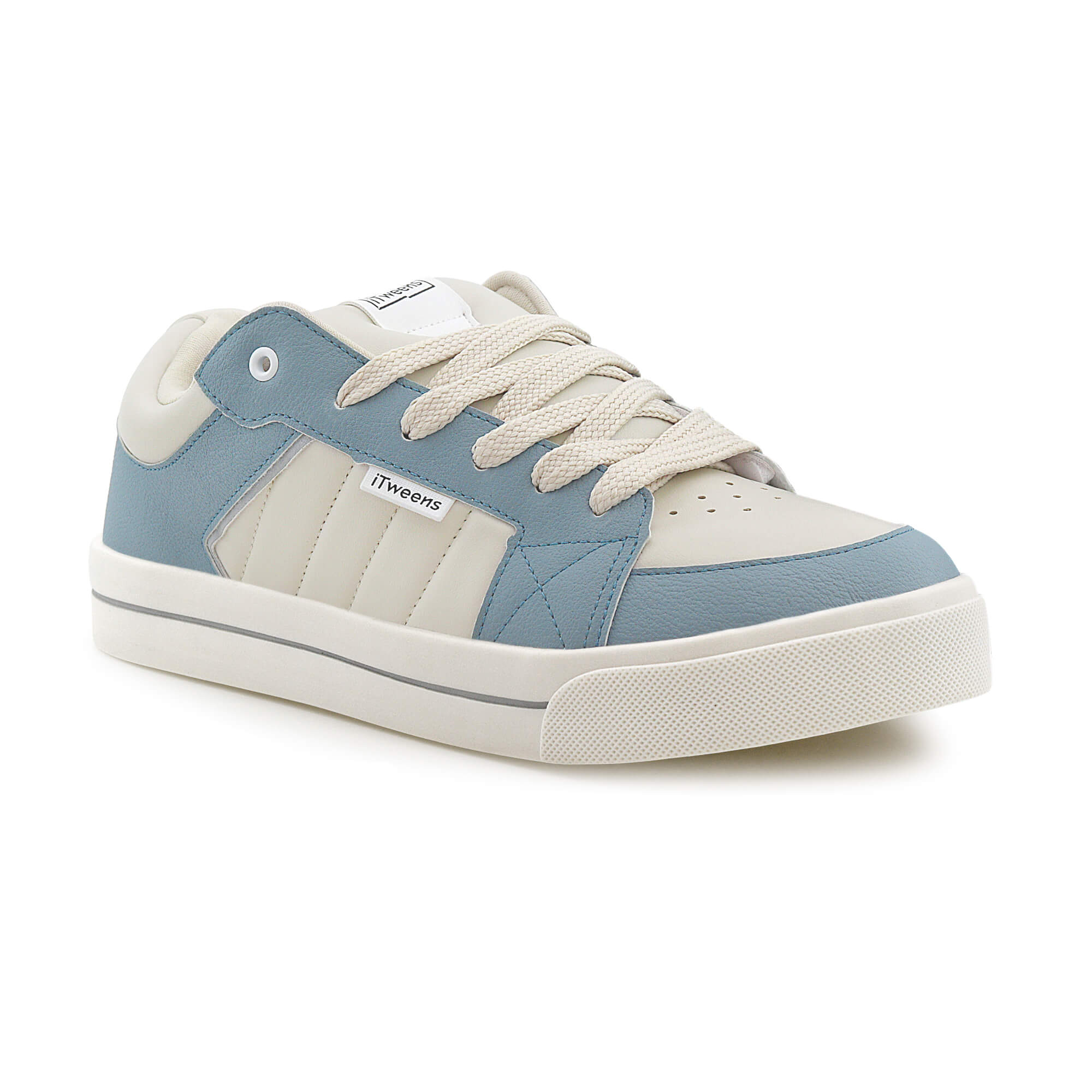 TÊNIS CHAMP MID OFF WHITE COM AZUL